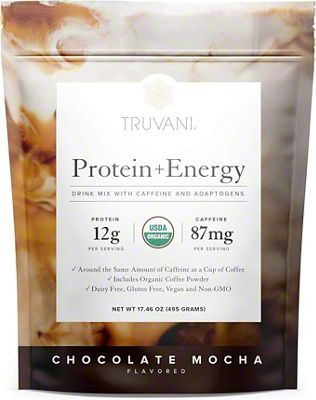 Truvani Chocolate Mocha Protein & Energy Powder, 17.46 oz | Central ...