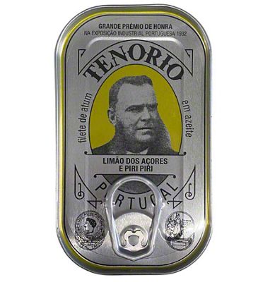 Tenorio Tuna Fillets in Olive Oil with Azorean Lemon and Chili Peppers ...