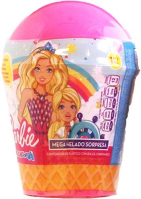 Bondy Fiesta Mega Huevo Barbie Flavored Jelly, Assorted, 0.7 oz | Joe V ...