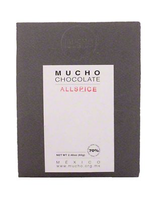 Mucho Chocolate Dark Chocolate with Allspice, 2.11 oz | Central Market ...