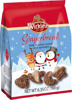 Wicklein Chocolate Coated Gingerbread with Sprinkles, 6.35 oz | Central ...
