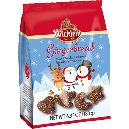 Wicklein Chocolate Coated Gingerbread with Sprinkles, 6.35 oz | Central ...
