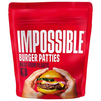 Impossible Burger Patties Meat from Plants, 6 ct | Central Market ...