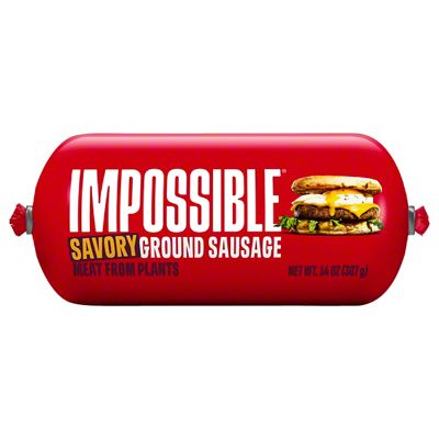 Impossible Savory Ground Sausage Meat from Plants, 14 oz | Central ...