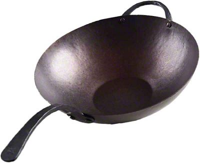 Smithey Ironware Company Carbon Steel Wok, ea | Central Market - Really ...