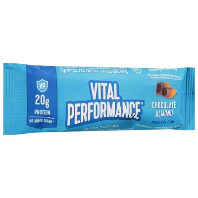 Vital Performance Collagen Chocolate Almond Bar, 2 oz | Central Market ...