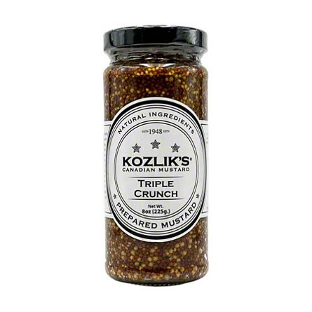 Kozlik's Triple Crunch Mustard, 8 oz | Central Market - Really Into Food