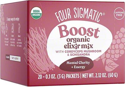 Four Sigmatic Organic Boost Elixir Mix with Cordyceps, 20 ct | Central ...