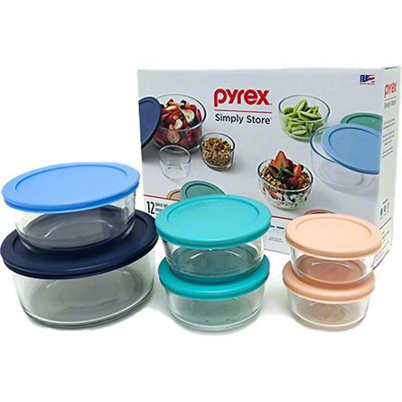 Pyrex 12 Piece Storage Set, Each | Joe V's Smart Shop | Low Prices ...