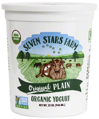 Seven Stars Farm Organic Original Plain Yogurt, 32 oz | Central Market ...