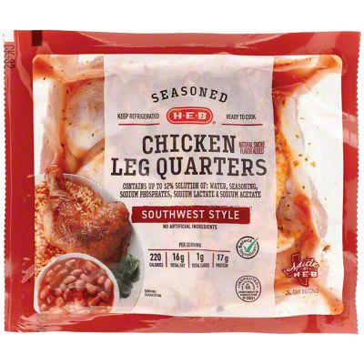 H-E-B Seasoned Chicken Leg Quarters - Southwest Style | Joe V's Smart ...