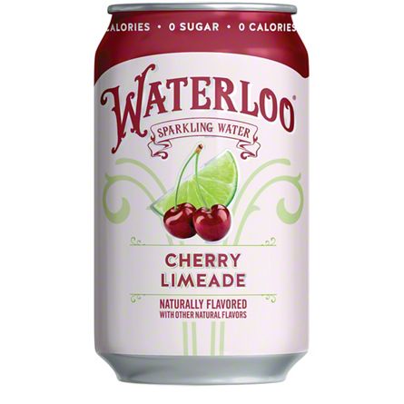 Waterloo Cherry Limeade Sparkling Water, 12 oz | Central Market ...
