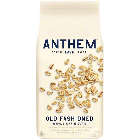 Anthem Old Fashioned Whole Grain Oats, 40 oz | Central Market - Really ...