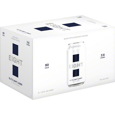 Eight Elite Light Lager, 12 oz Cans, 6 pk | Central Market - Really ...