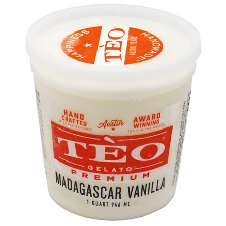Tèo Madagascar Vanilla Gelato, 1 qt | Central Market - Really Into Food