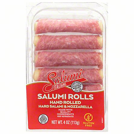 Salumi Italiani Salami Mozzarella Rolls, 4 oz | Central Market - Really ...