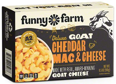 Funny Farm Deluxe Goat Cheddar Mac & Cheese, 9.5 oz | Central Market ...