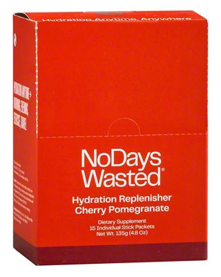 No Days Wasted Cherry Pomegranate Hydration Replenisher, 15 ct ...