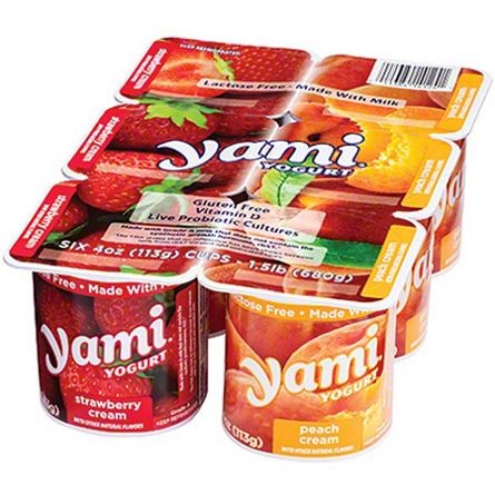 Yami Strawberry Peach Multipack Yogurt, 6 ct | Central Market - Really ...