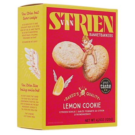 Van Strien Lemon Cookies, 4.2 oz | Central Market - Really Into Food
