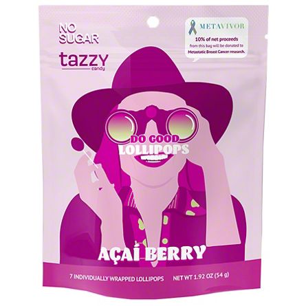 Tazzy Candy Acai Berry Lollipops, 1.92 oz | Central Market - Really ...