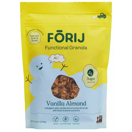 Forij Vanilla Almond Functional Granola, 8 oz | Central Market - Really ...