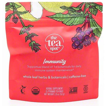 Tea Spot Organic Immunity Tea, 15 ct | Central Market - Really Into Food