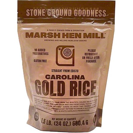 Marsh Hen Mill Stone Ground Carolina Gold Rice, 1.5 lb | Central Market ...