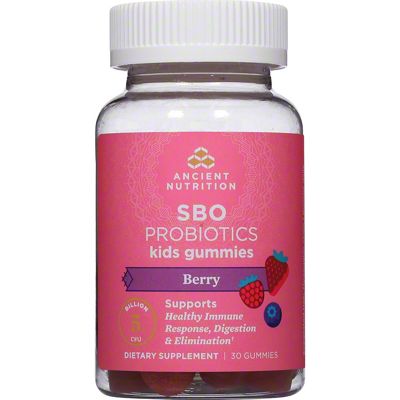 Ancient Nutrition SBO Kids Probiotic Gummies 5B CFU, 30 ct | Central ...