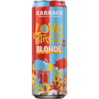 Karbach Love Street Kolsch Style Blonde Beer, 25 oz | Central Market ...