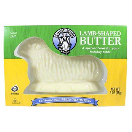 Danish Maid Lamb Shaped Butter, 3 oz | Central Market - Really Into Food