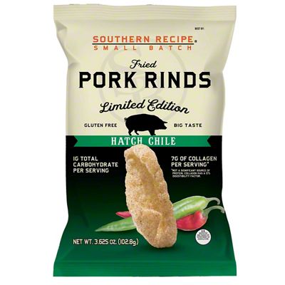 Southern Recipe Fried Pork Rinds - Hatch Chile, 3.63 oz | Central ...