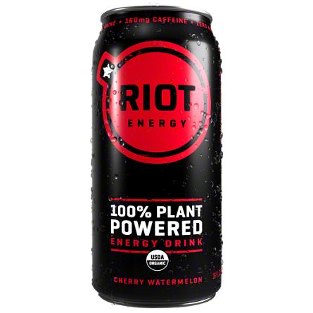 Riot Energy Cherry Watermelon Enery Drink, 16 oz | Central Market ...