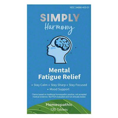 Nartex Simply Harmony Mental Fatigue Relief Tablets, 120 ct | Joe V's ...