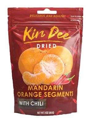 Kin Dee Dried Mandarin With Chili, 3 oz | Central Market - Really Into Food