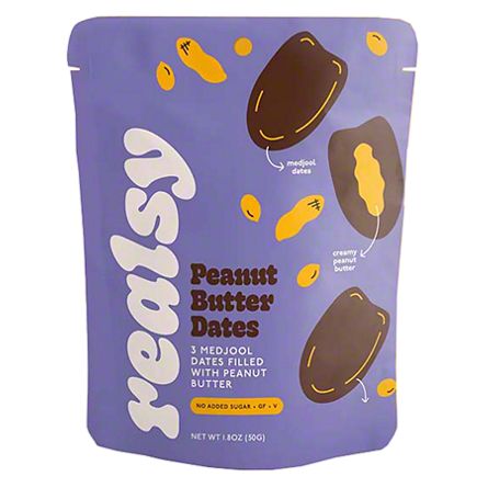 Realsy Peanut Butter Dates, 1.8 oz | Central Market - Really Into Food