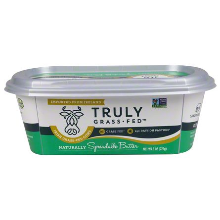 Truly Grass Fed Naturally Spreadable Butter, 8 oz | Central Market ...