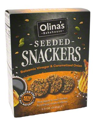 Olinas Bakehouse Balsamic Vinegar & Caramelized Onion, 4.9 oz | Central ...