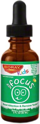 Bioray Kids Natural Detox Factors Focus Liq Herbal Drops, 2 oz ...