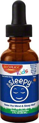 Bioray Kids Natural Detox Factors Sleepy Liquid Herbal Drops, 2 oz ...