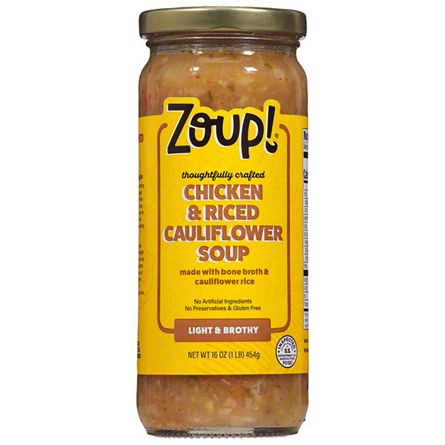 Zoup Chicken & Riced Cauliflower Soup, 16 oz | Central Market - Really ...