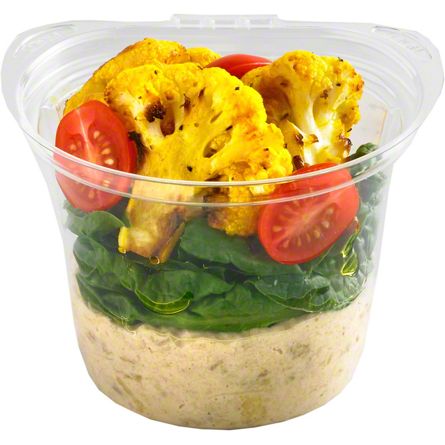 Central Market Eggplant Mutabal Tomato Turmeric Cauliflower Salad Cup ...