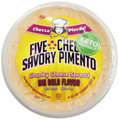 Cheeza Pleeza Five Cheese Savory Pimento Spread, 8 oz | Central Market ...