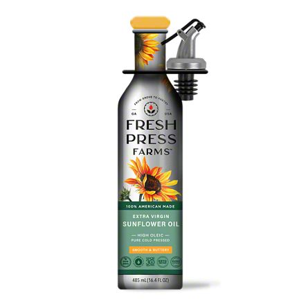 Fresh Press Farms Extra Virgin Sunflower Oil, 485 mL | Central Market ...