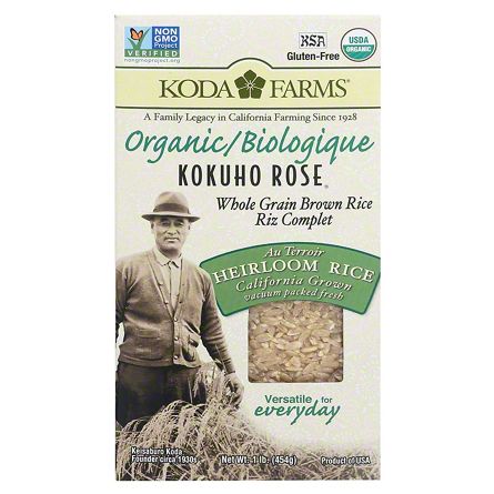 Koda Farms Organic Kokuho Rose Brown Rice, 5 lb | Central Market ...