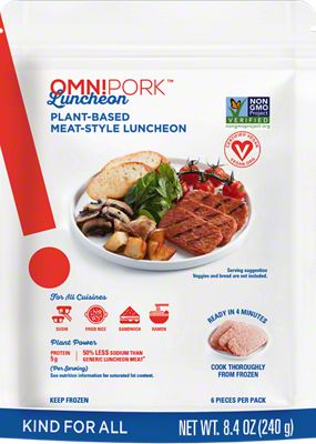 Omni Foods Plant Based Meat-Style Luncheon, 8.4 oz | Central Market ...