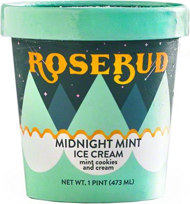 Rosebud Midnight Mint Ice Cream, 1 pt | Central Market - Really Into Food