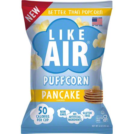 Like Air Baked Puffcorn - Pancake, 4 oz | Central Market - Really Into Food
