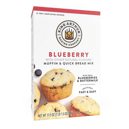 King Arthur Country Blueberry Muffin Mix, 17.5 oz | Central Market ...