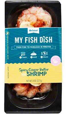 My Fish Dish Spicy Ginger Butter Shrimp, 8 oz | Central Market - Really ...